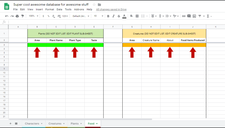 How to Make a Database on Google Drive – Melissa Bee Newton